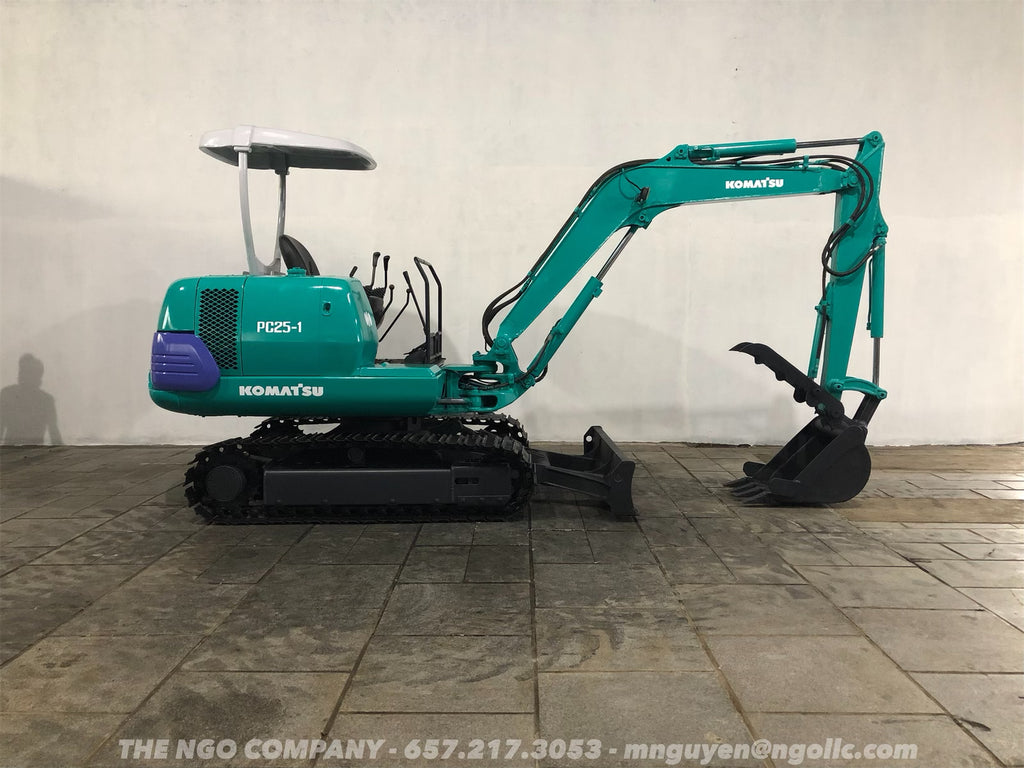 010.03 Komatsu PC25-1 Mini Excavator S/N 4390 – The NGO Company